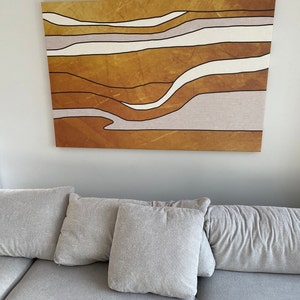 Earthy Abstract Wall Art-large | Etsy