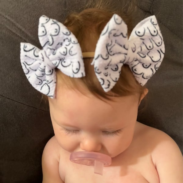 Icky Sticky Bubble Gum Hair Bow, Miss R Hair Bow, Baby and Toddler Hair ...