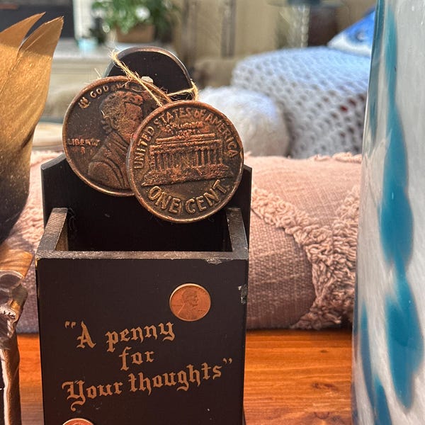 Primitive Salt Box House, Rectangle Door, Shelf Sitter, Wood and ...