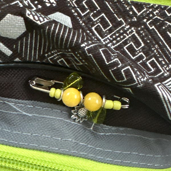 Jade Safety Pin Charm | Pin for Bags | Cute Accessory - Etsy