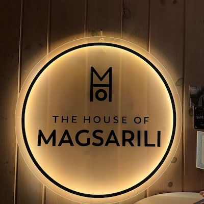 Custom Backlit Acrylic Sign Acrylic Logo Sign LED Business Sign Salon ...