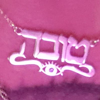 Custom Name Necklace for Men With Figaro Chain, Customize Name Plate ...