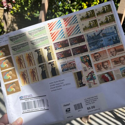 Choose Your State Greetings From. . . Vintage Style Postcard Postage ...