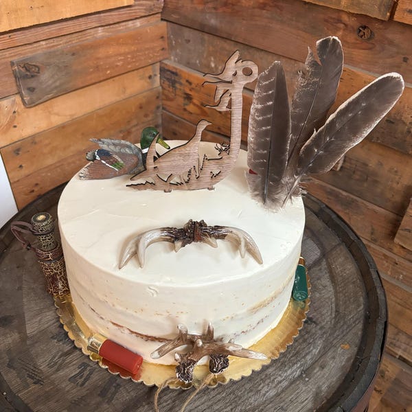 Couple Dirt Bike Cake Topper | Boy and Girl Mud Bikes | Made of Wood ...