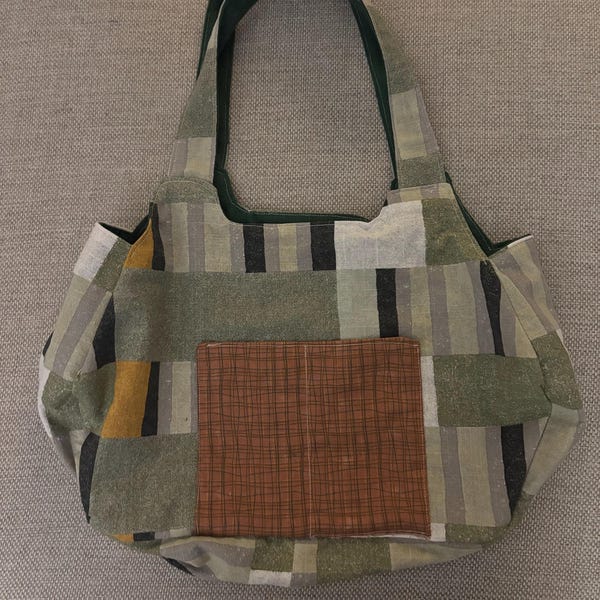 Minimalist Bag Sewing Pattern | Pentagonal Shoulder Bag Sewing Pattern ...