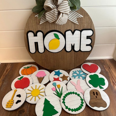 Interchangeable Home Sign Svg, Interchangeable Welcome Sign Svg ...