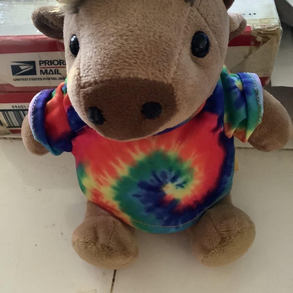 HIGHLAND COW Stuffed Animal, 16" Plushie, Make Your Own Stuffie, Soft ...