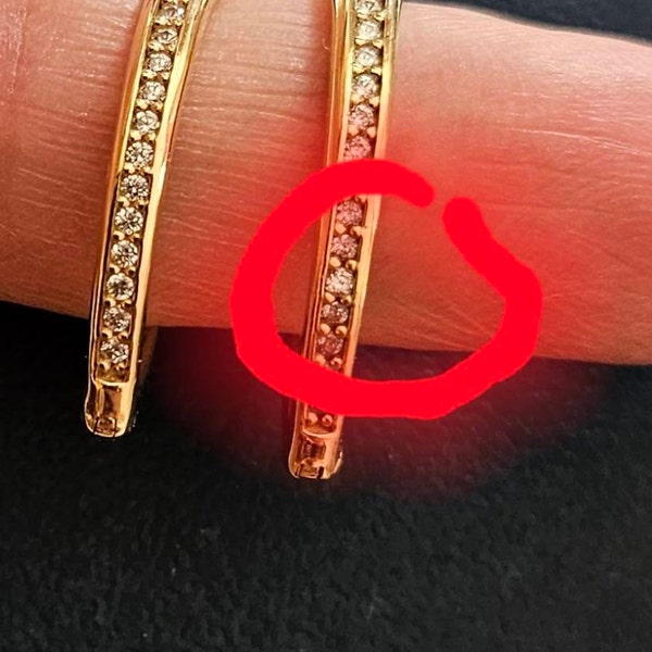 14K Solid Gold Drop Earrings, Thick Gold Drop Earrings, Shiny Thick ...