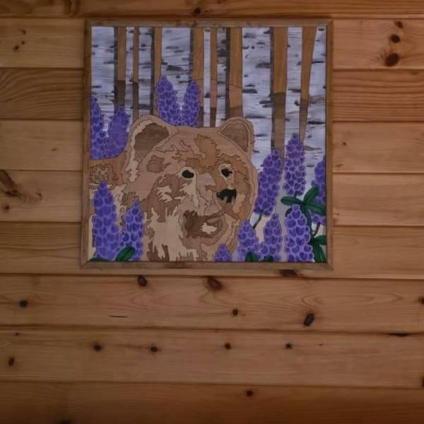 Farm Scene SVG, Barn With Animal SVG, Wood Inlay Art, Laser Cut Pattern ...