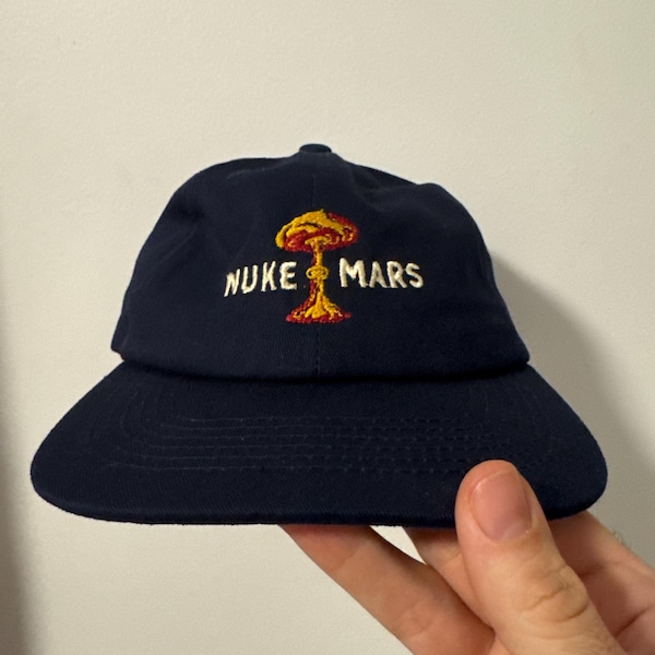 Nuke Mars Retro Cap - Etsy UK