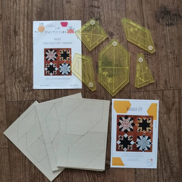 EN - Download - Tumbling Hexies EPP - Bundle (english Paper Piecing) - Etsy