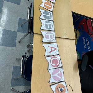 Flip Calendar Spotty Brights Classroom Decor Rainbow Themed Editable - Etsy