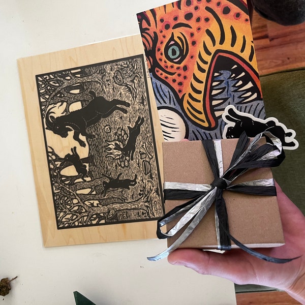 Tsathoggua Toad God Monster Art Reproduction on Maple Wood Veneer - Etsy