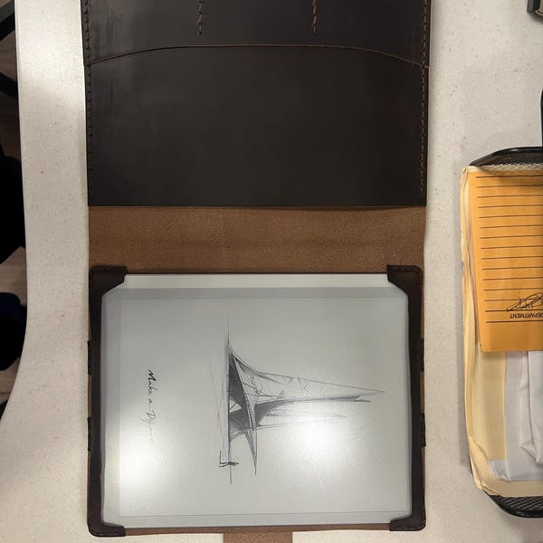 Personalized Leather Compatible With Remarkable Paper Pro Move ...