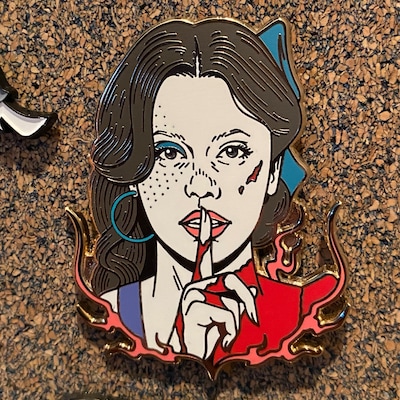 FANCY CLOWN // Terrifier Inspired Hard Enamel Pin // Art the Clown - Etsy