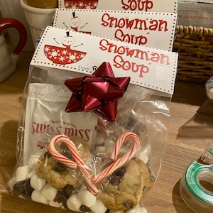 ELF Kisses Treat Bag Christmas Toppers Printable Christmas - Etsy