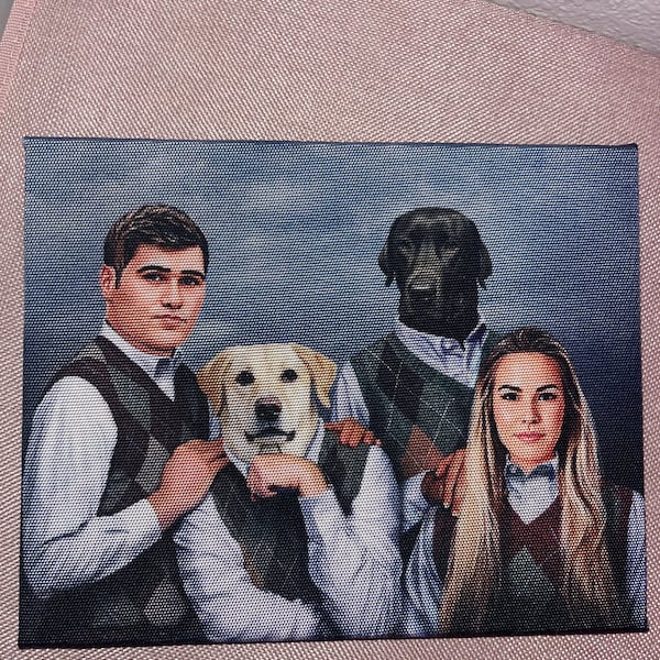 Custom Step Brothers Portrait – 4 Person Funny Poster | Pet or Human ...