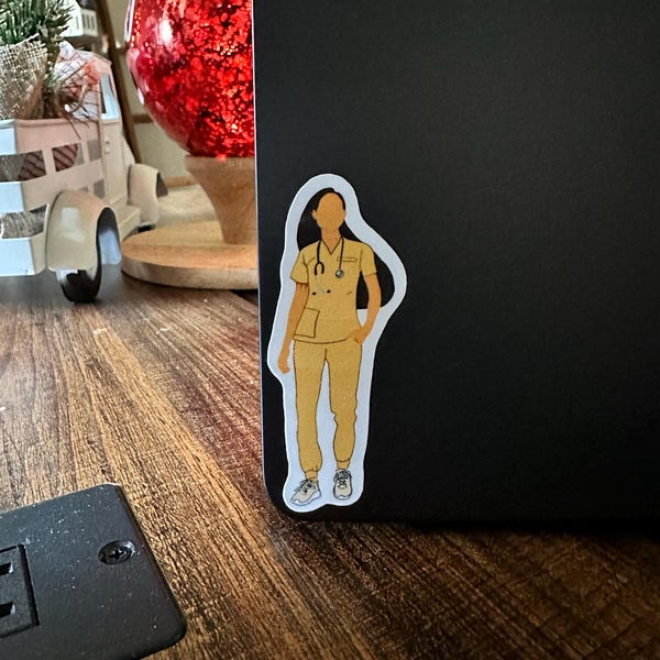 Princess Nurse Sticker, Nursing Sticker, Princess Sticker, Disney Nurse ...