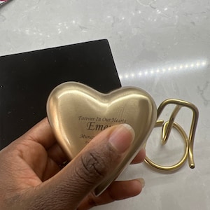 Heartfelt : Heart Cremation Urn for Human Ashes Memorial | Etsy