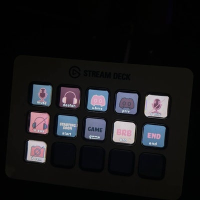 Neon Purple Galaxy 1,200 Stream Deck Icons Streamers, Streaming, Twitch ...