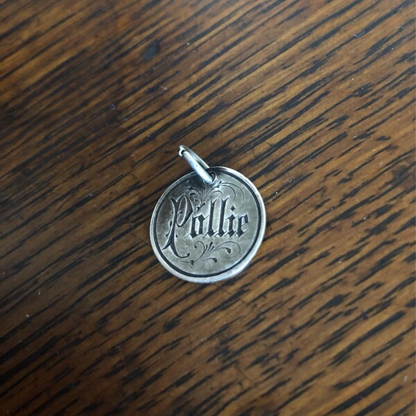 Victorian WJ Love Token Charm - Etsy