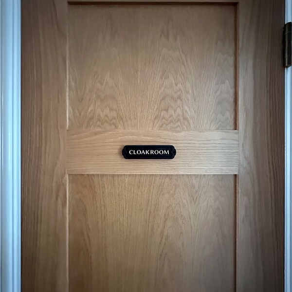 Personalized Door Sign With Your Custom Text. Vintage British Railway ...
