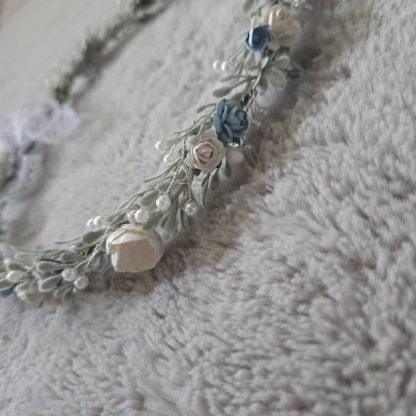 Silver Moon Crown, Dainty Elven Tiara, Crescent Moon Headband, Silver ...
