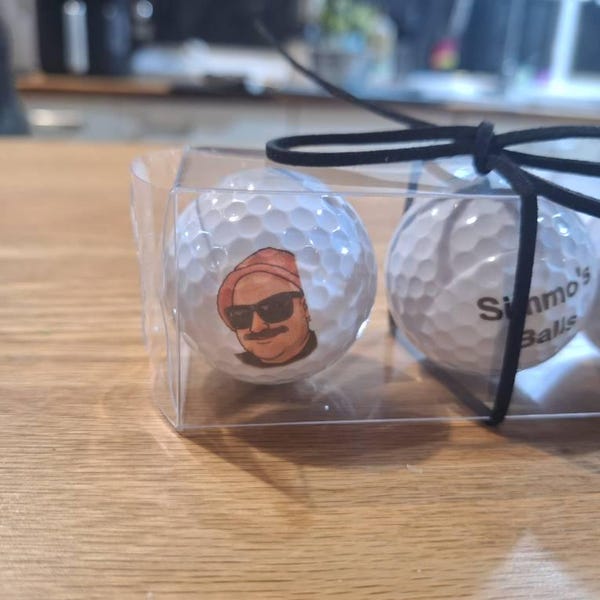 Portrait on Golf Ball, Portrait From Photo, Funny Golf Balls ...
