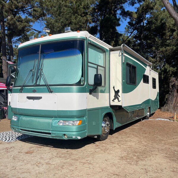 Funny RV Vinyl Sticker Decal Graphic | RV Slide Decal RV Door Decal ...