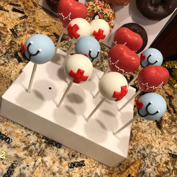 1DZ. Medical Themed Cake Pops. Nurse Cakepops. Doctor Cake Pops ...
