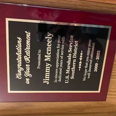 Leadership Award Plaque for Boss or Leader Personalized to - Etsy