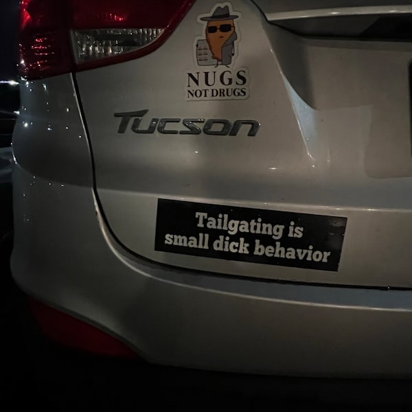 Tailgating Original Bumper Sticker - Etsy