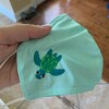 Mini Turtle Machine Embroidery Design Cute Smiling Turtle Swimming Sea ...