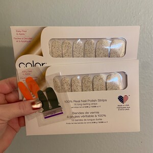 Charleston Blush by Color Street Nail Polish Strips Retired - Etsy