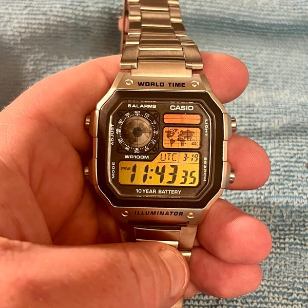 Casio AE-1200 Gradient Filter Screen - Etsy