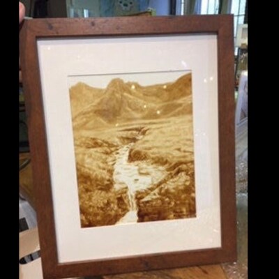 Coffee Art, Starry Night, Painted Using Only Coffee, Stars, Van Gogh ...
