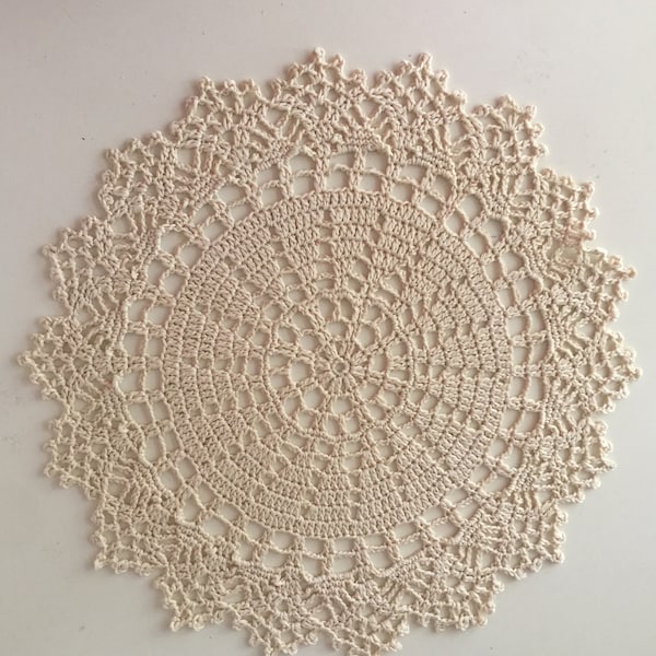 Crochet Pattern Round Doily "the Gift Doily", PDF Instant Download ...