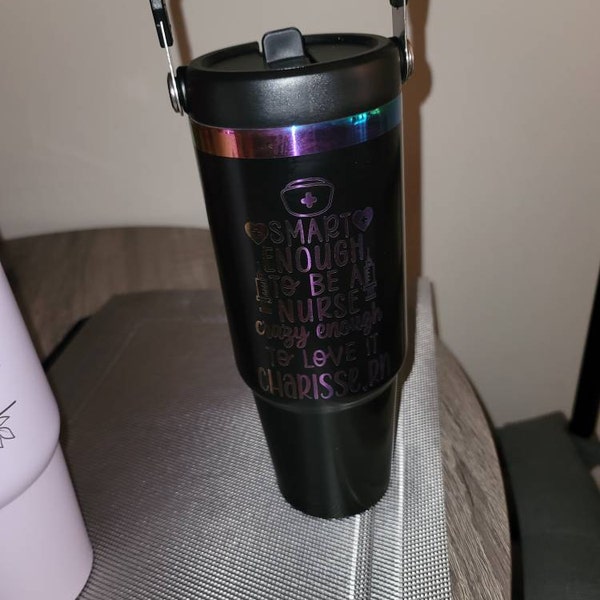 Funny Adult Humor Laser Engraved Stainless Steel 8oz Flask, Sarcastic ...
