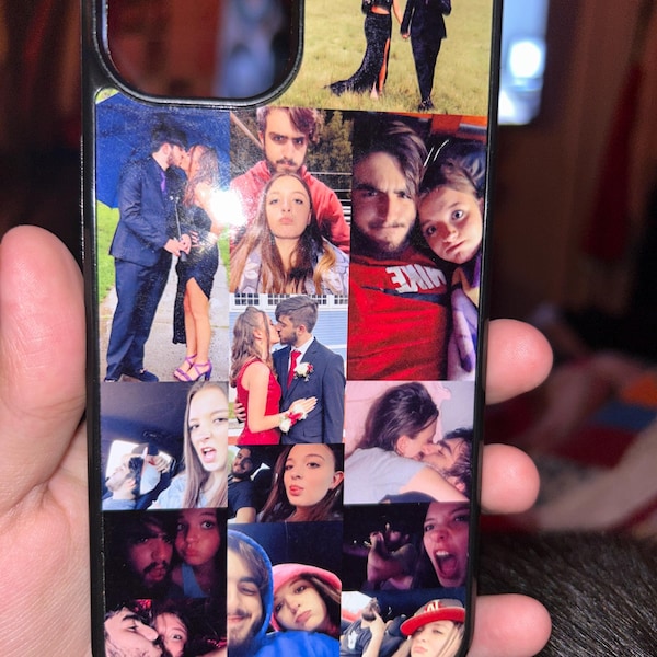 Personalized Custom Picture Collage Phone Case - Custom Phone Case With ...