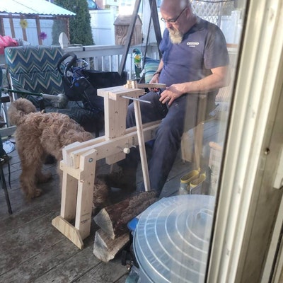 Shave Horse/spoon Mule Woodworking Bench Plans - Etsy