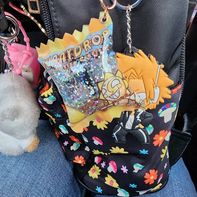 FNAF Daycare Attendant Keychain Sun Moon Candy Bag Charm Sundrop ...