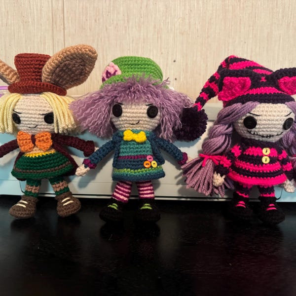 Voodoo Doll Amigurumi Pattern Crochet Voodoo Couple, Bride and Groom ...