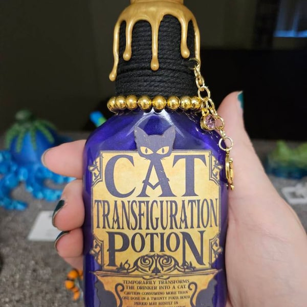Cat Transfiguration Potion, an Interactive Decorative Magic Potion ...