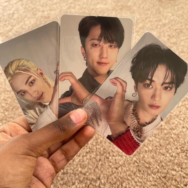 Official Stray Kids 5 Star C Version Double-sided Photocard - Etsy