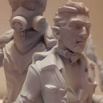 Custom 3D Printed RPG Miniatures: High-detail Personalized Figurines ...