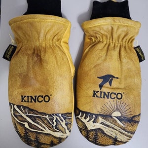 CUSTOM Kinco Ski GLOVES - Etsy