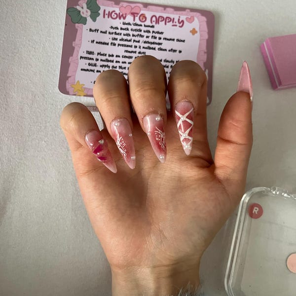 Nana Anime | Press on Nails | Anime Nail Art | Weeb | Anime Lover ...