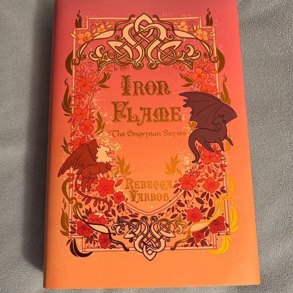 Iron Flame Blue Foil Dust Jacket - Etsy