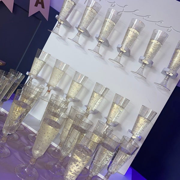 Prosecco Wall Prosecco Stand Champagne Wall Various Size Options. White ...