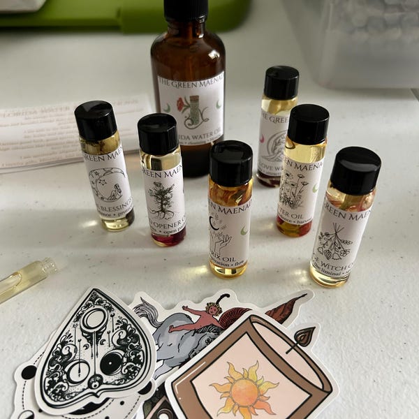 Blue Moon Oil ~ Intention Oil, Ritual Oil, Lunar Oil, Blue Moon Spell ...